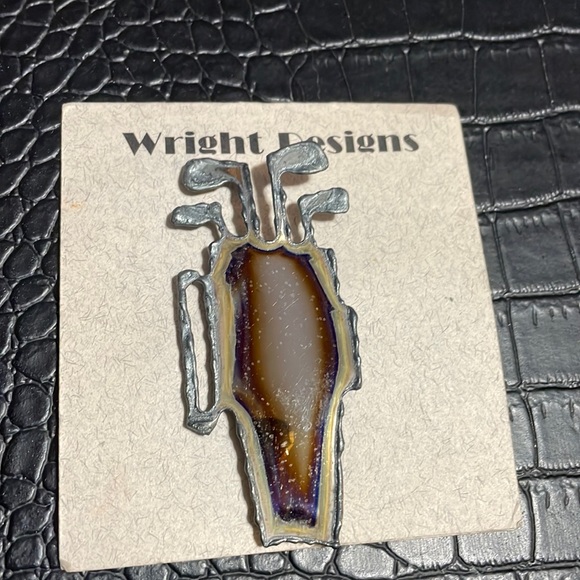 Jewelry | David Wright Golf Bag Brooch | Poshmark